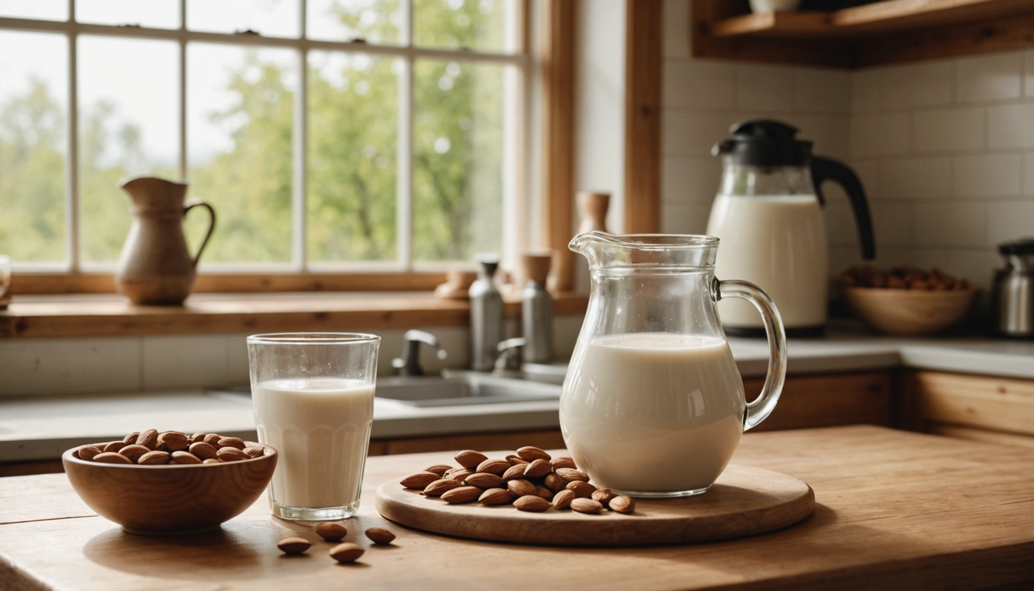 Recette lait amande : boisson maison crémeuse et saine